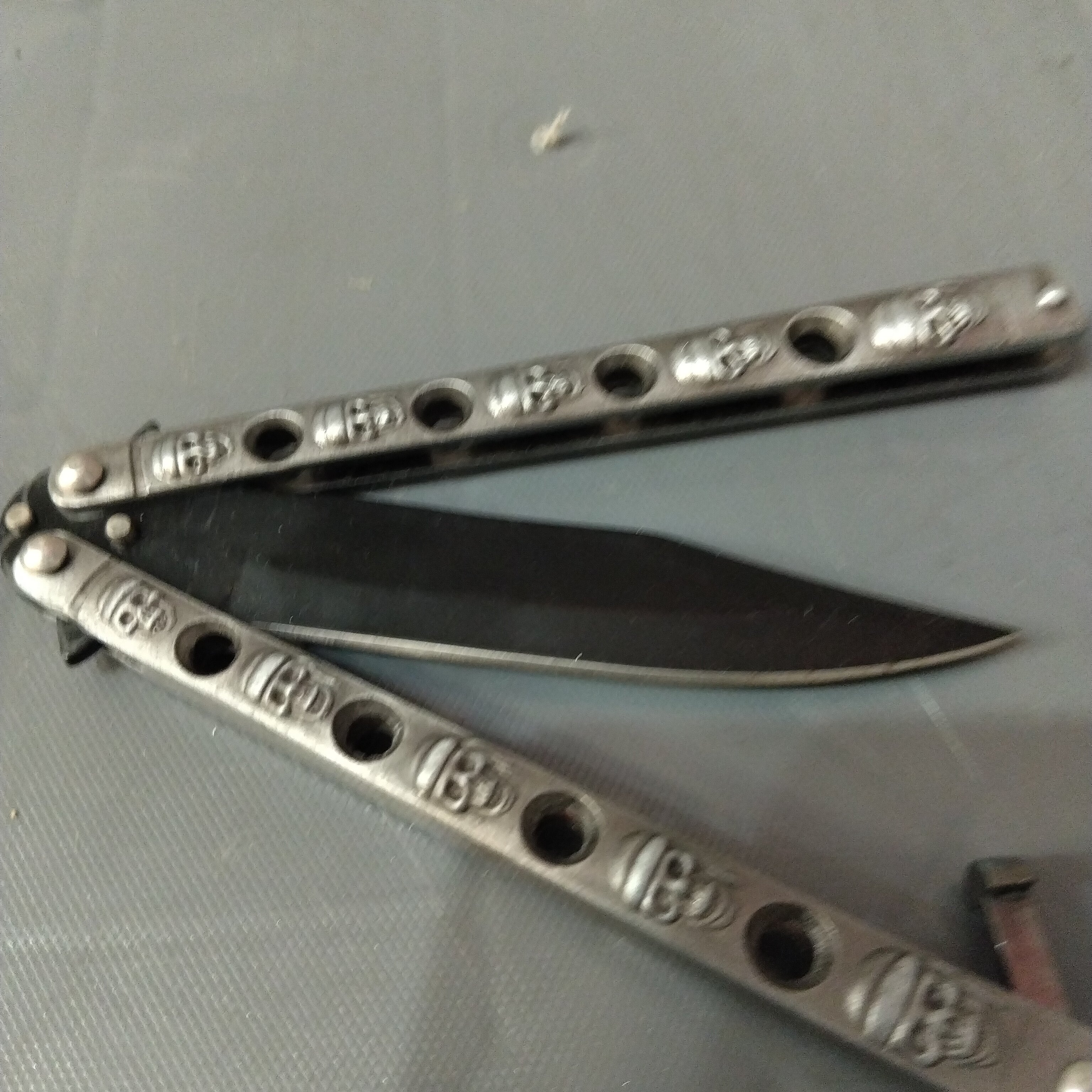 Skeleton Butterfly Knife | Anime Armory